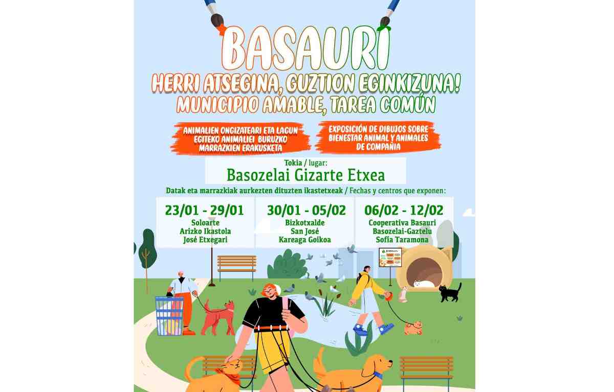 Ampliada la exposición de los dibujos del concurso infantil de la campaña de bienestar animal ...